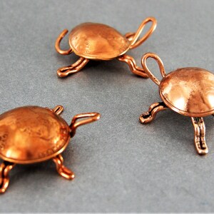 TURTLE, COPPER MINIATURE, Handmade, Copper Penny Turtle Sculpture, One ...