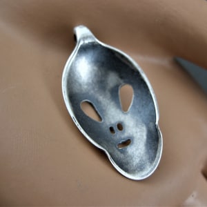 PENDANT, ALEIN DESIGN, Pierced Spoon Art, Spoon Sculpture, Handmade ...