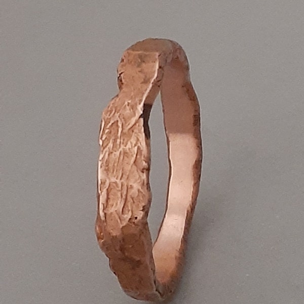 Copper Wedding Ring - Etsy