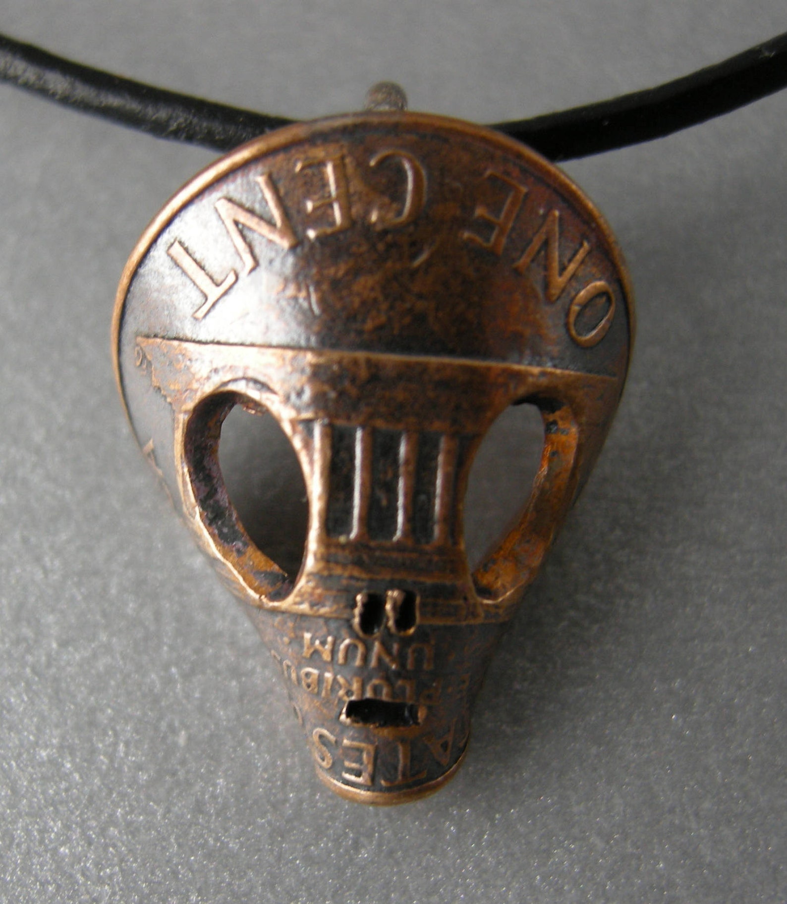 ALIEN PENDANT CHARM Sculpture Penny Creations Miniature - Etsy
