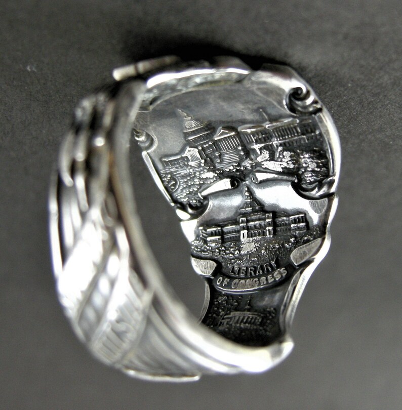 RING WASHINGTON D. C. Ring of Remembrance Heavily Detailed - Etsy