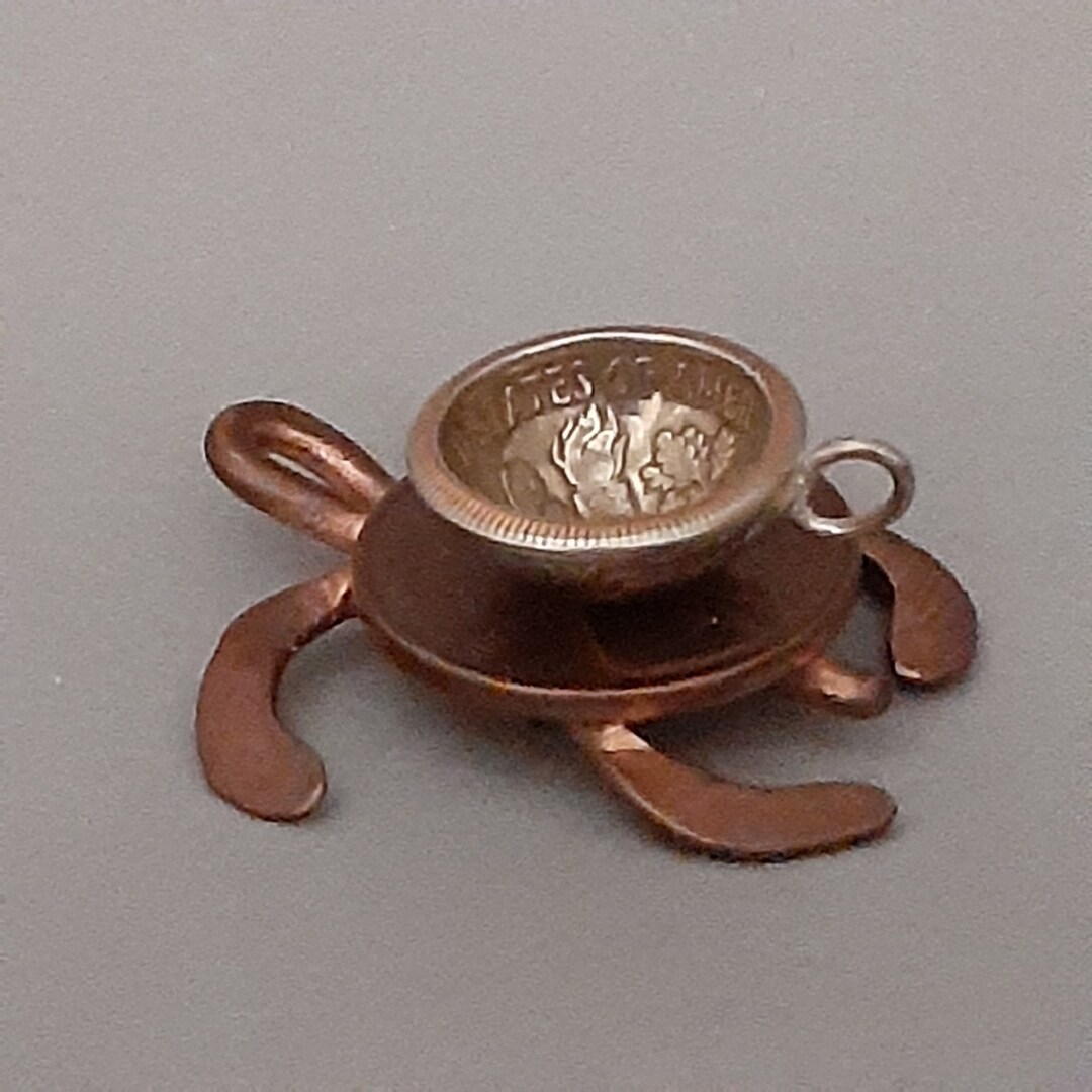 MINIATURE, COFFEE CUP, Dime Coffee, Handmade, 1965 to Present, Charm or ...
