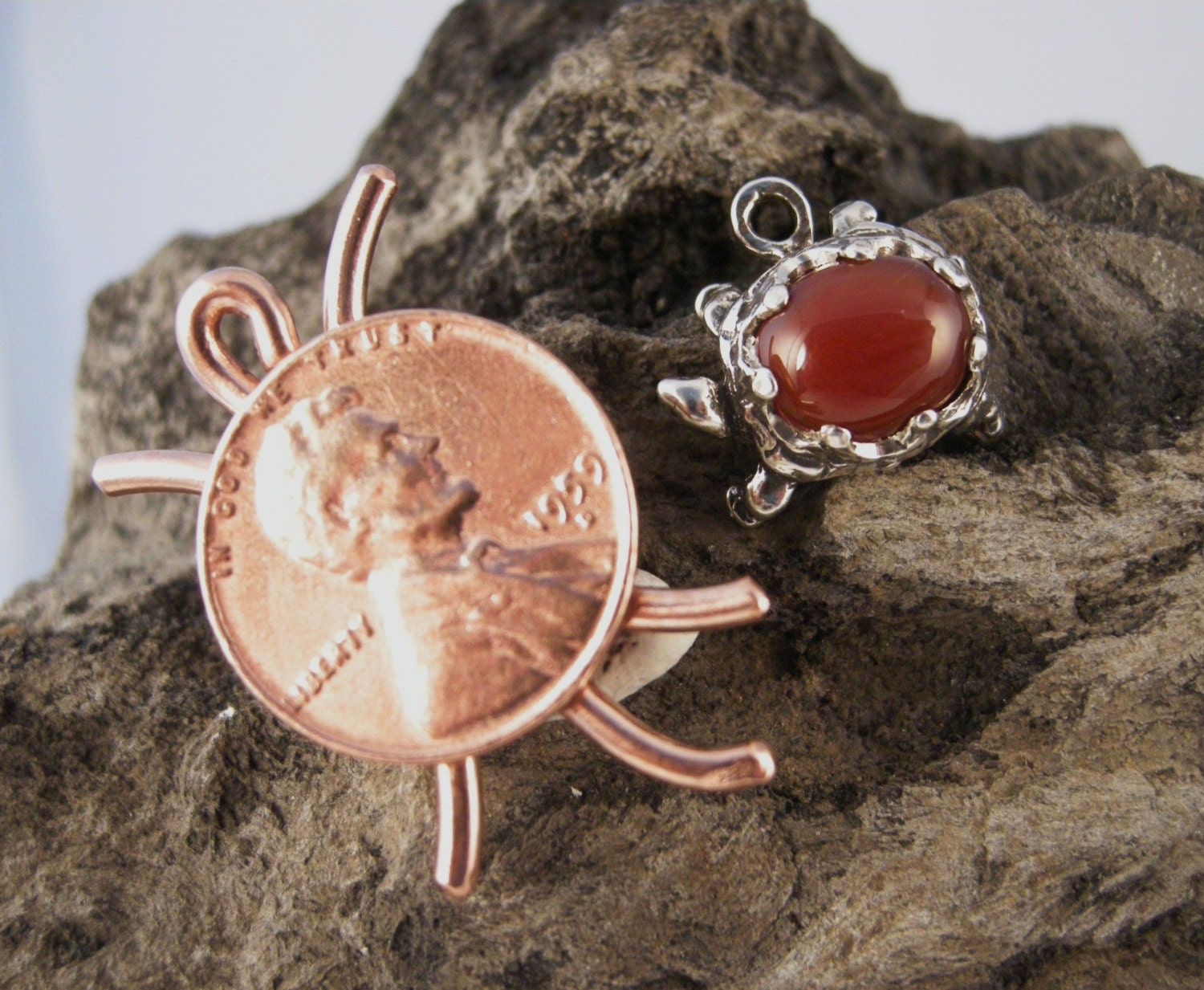 PENDANT TURTLE, CHARM, Sterling Silver Pendant, 17 X 14 Mm Wide Deep ...