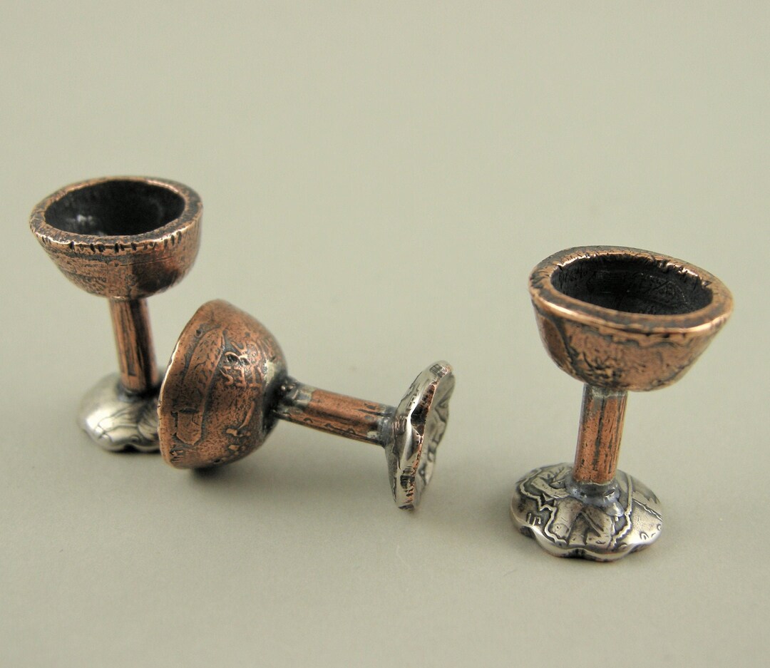 PENNY WINE GOBLET, Handmade, Miniature Sculpture,miniature Goblet,wheat ...