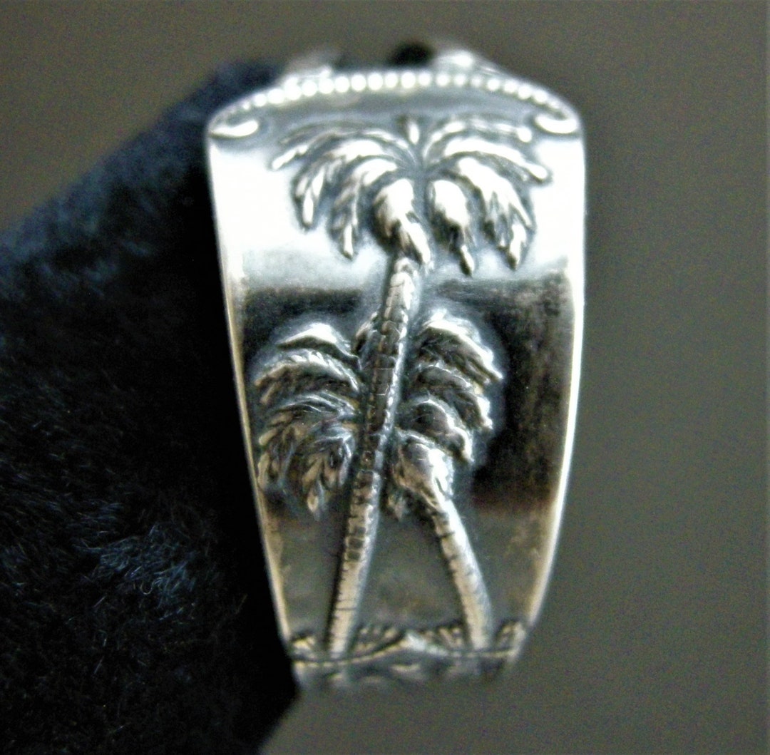 RING, FLORIDA, Ring of Remembrance, Handmade Sterling Silver, Thumb ...