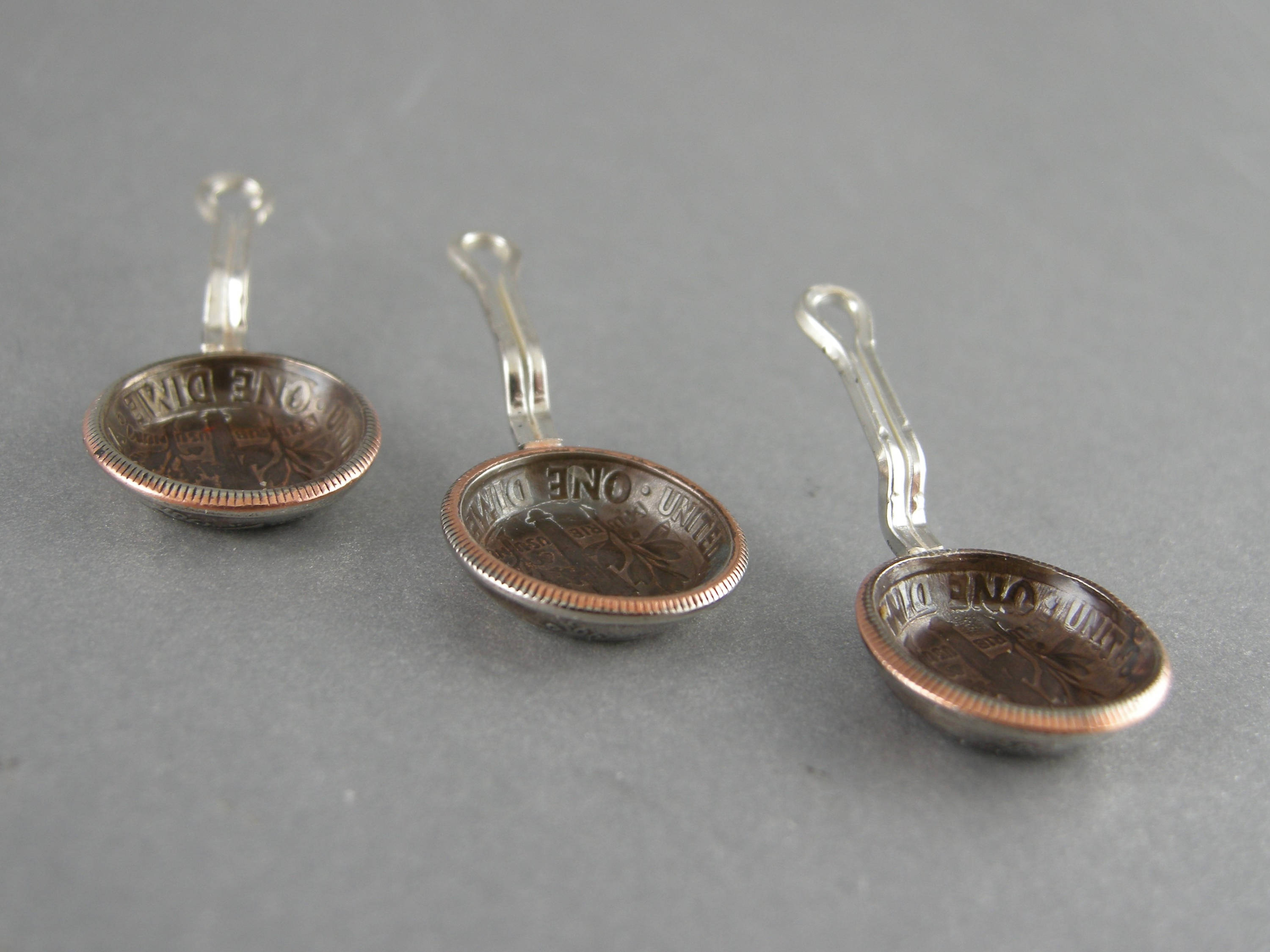 MINIATURE FRYING PAN Handmade Dime-N-Frying Pan | Etsy