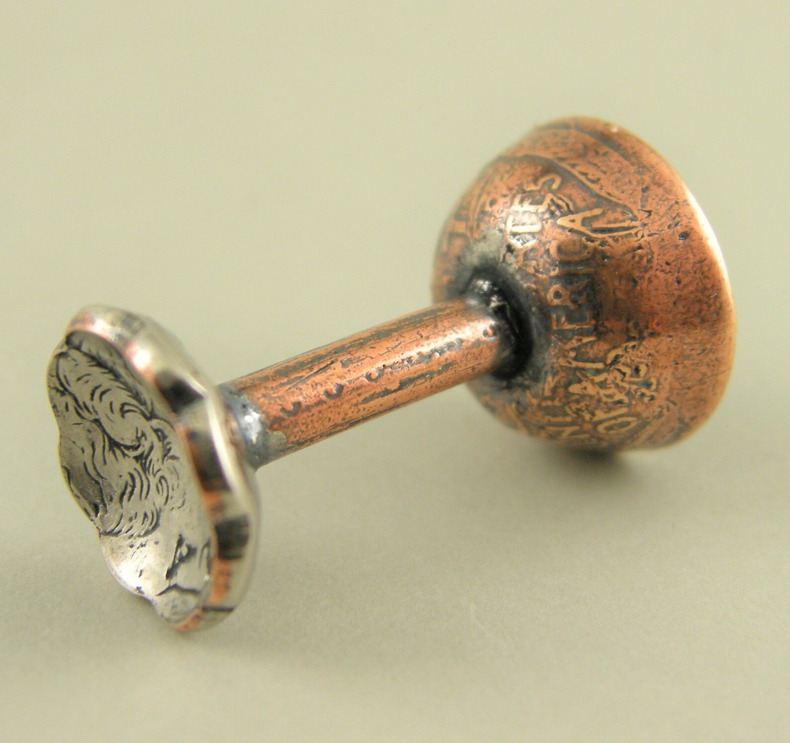 PENNY WINE GOBLET Handmade Miniature Sculptureminiature - Etsy