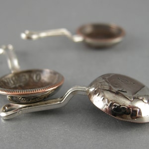 MINIATURE FRYING PAN, Handmade, dime-n-frying Pan Sculpture,coin ...