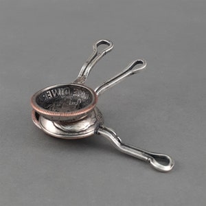 MINIATURE FRYING PAN, Handmade, dime-n-frying Pan Sculpture,coin ...