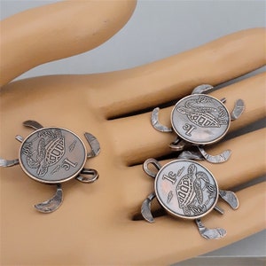 TURTLE, MINIATURE, Sea Turtle Copper Coin With 24 Inch Chain, Copper ...