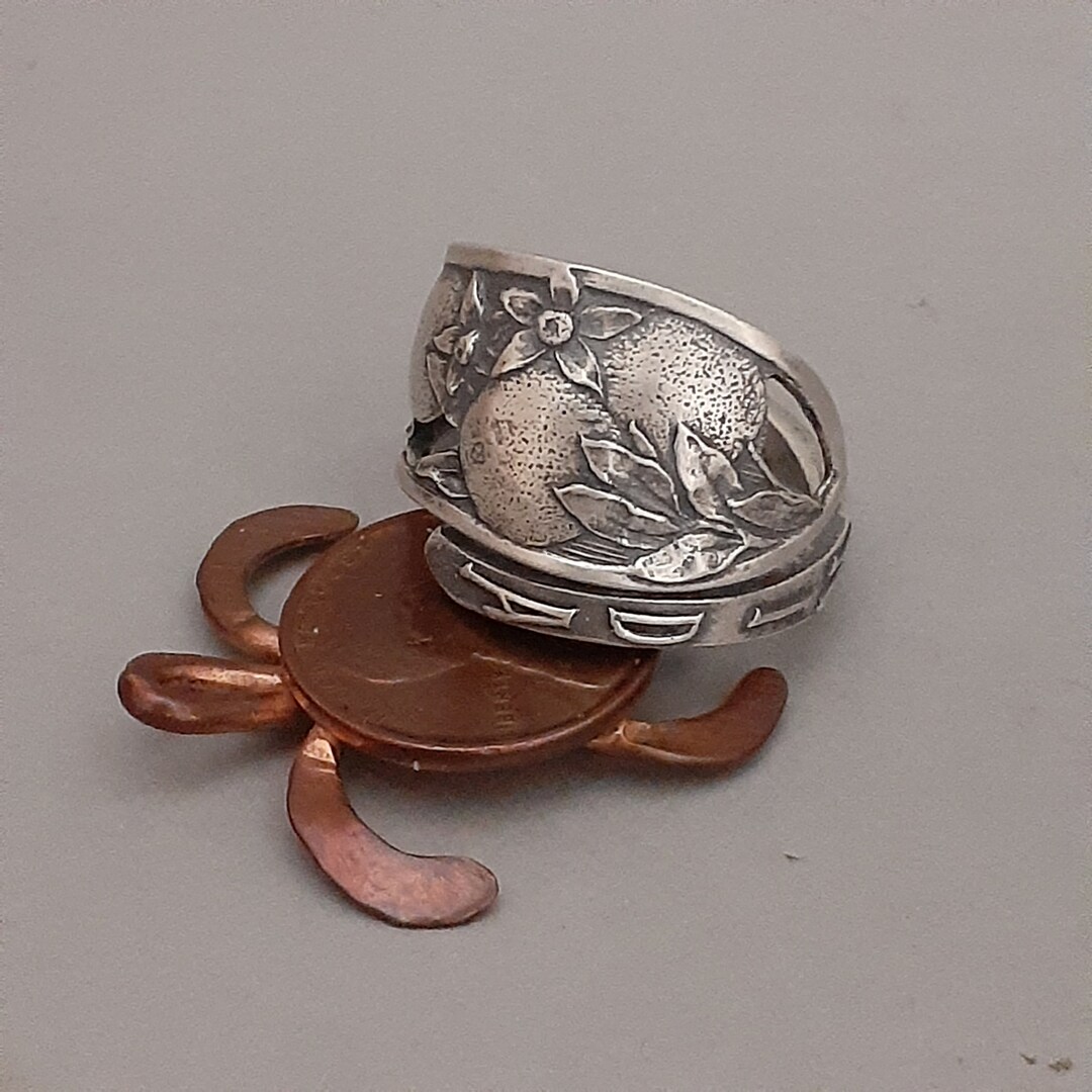 RING FLORIDA Ring of Remembrance Handmade Ooak Sterling - Etsy