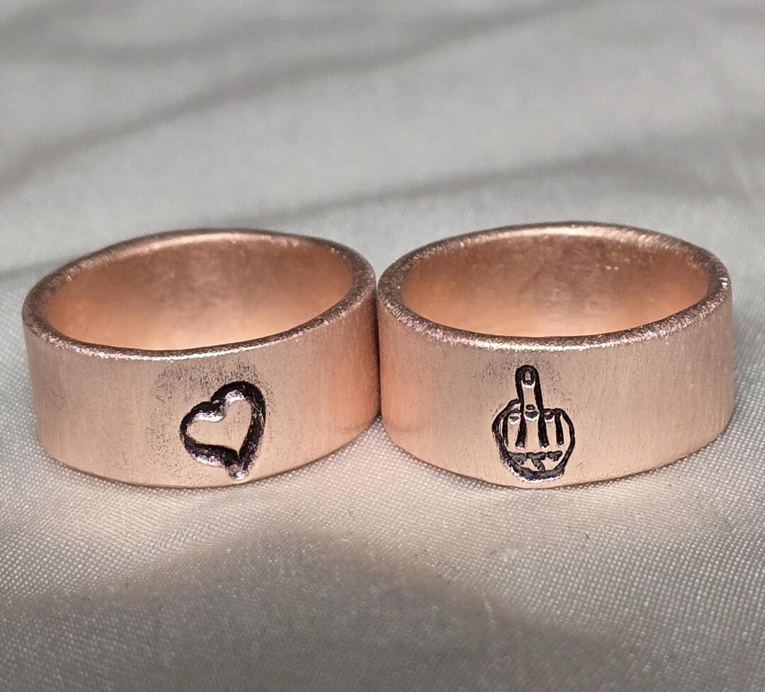 COPPER MOOD RING, Copper Jewelry, Solid Copper Ring, Men and Women ...