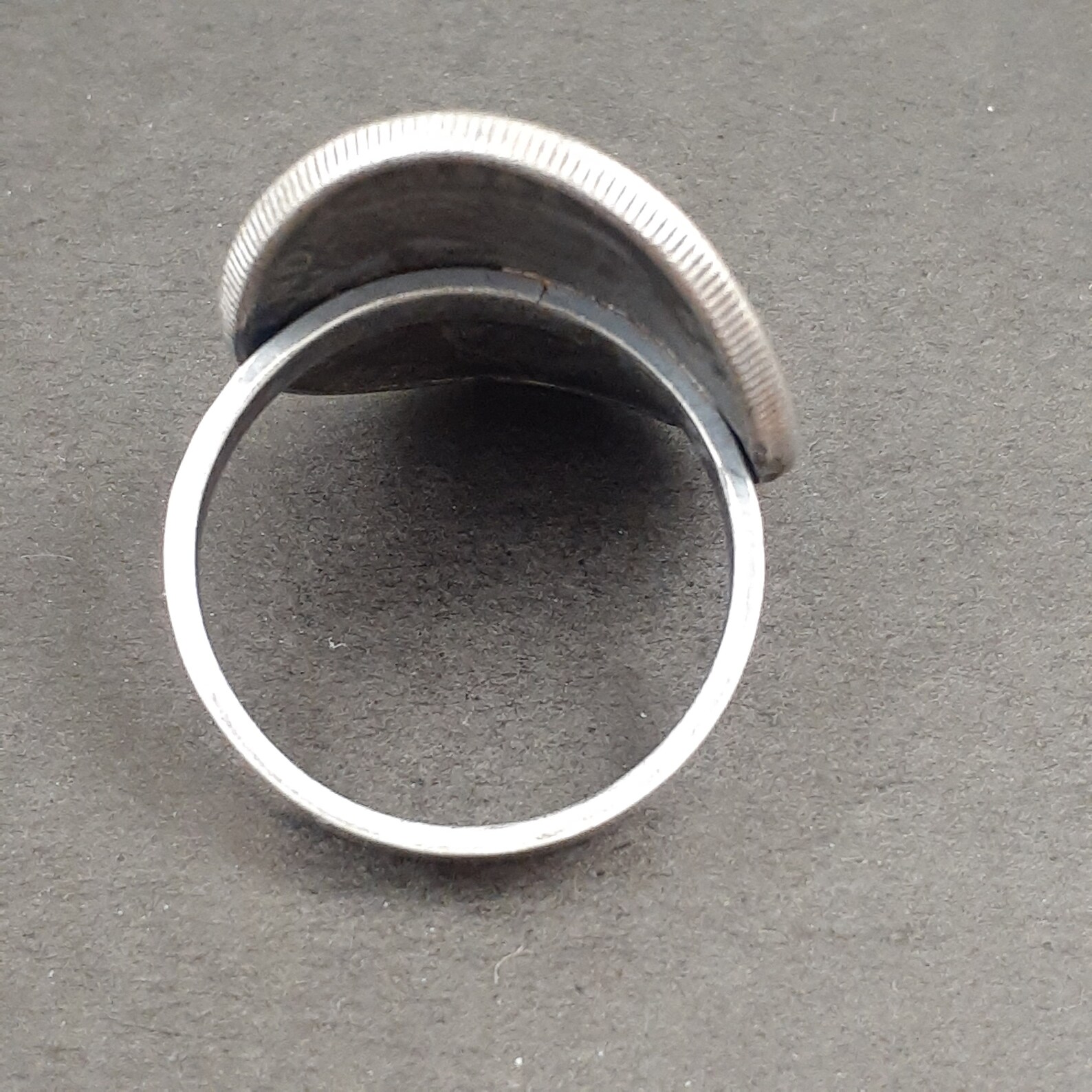 RING, New Zealand, Maori or Koruru 10 Cent Coin, Handmade Coin Rings ...