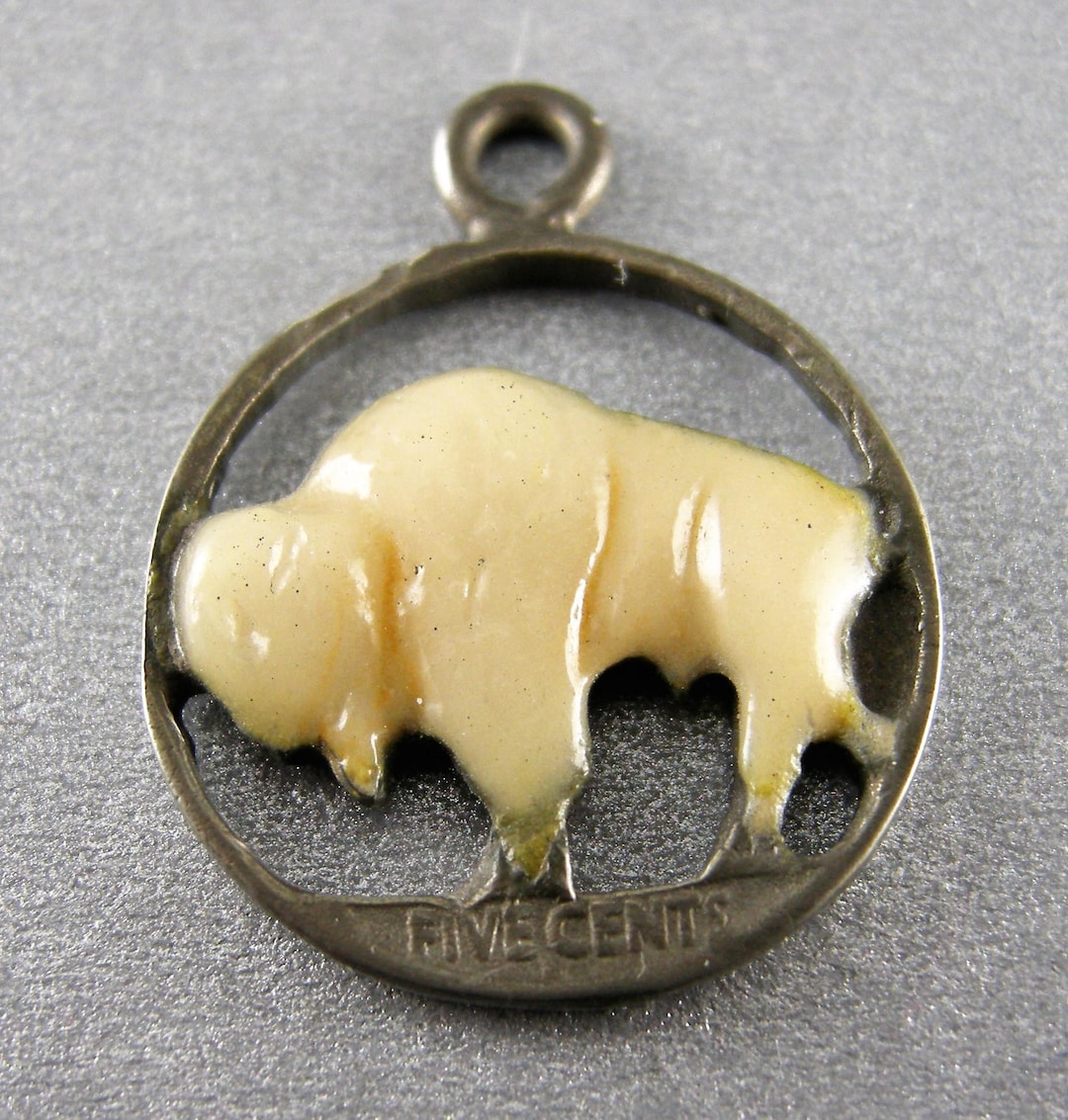 WHITE BUFFALO, HANDMADE Jewelry American Bison, Native American Jewelry ...