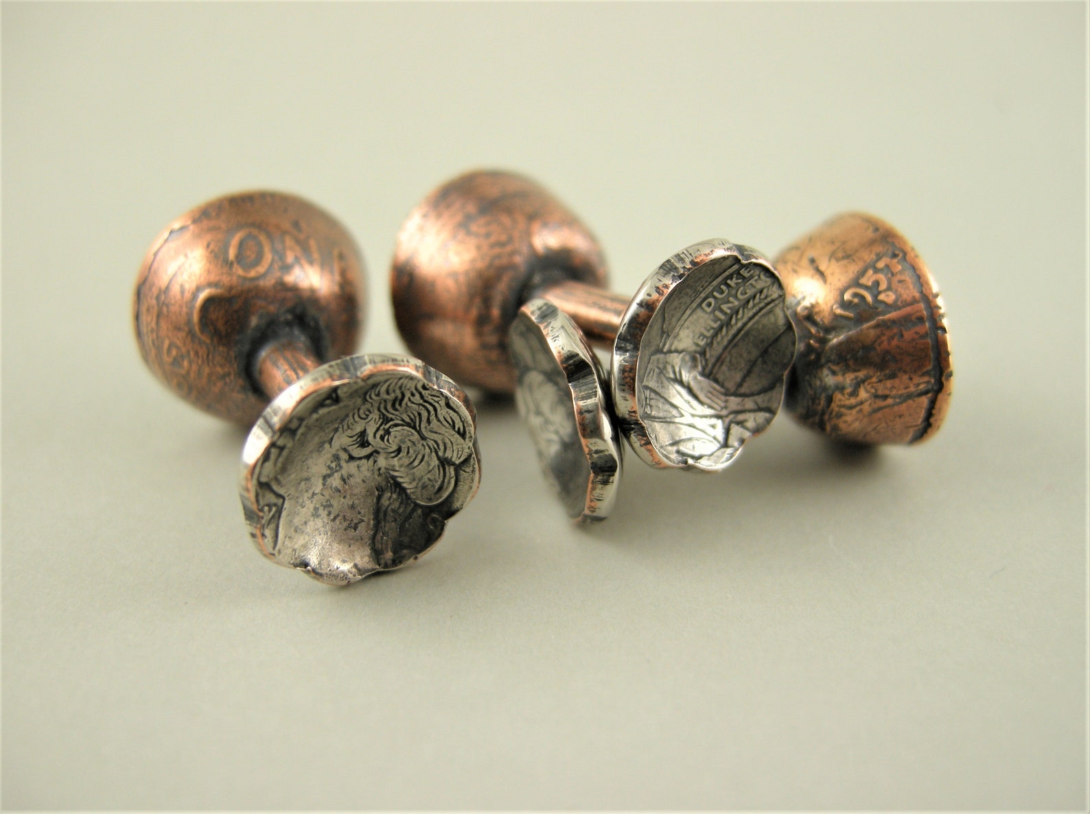 PENNY WINE GOBLET Handmade Miniature Sculptureminiature - Etsy