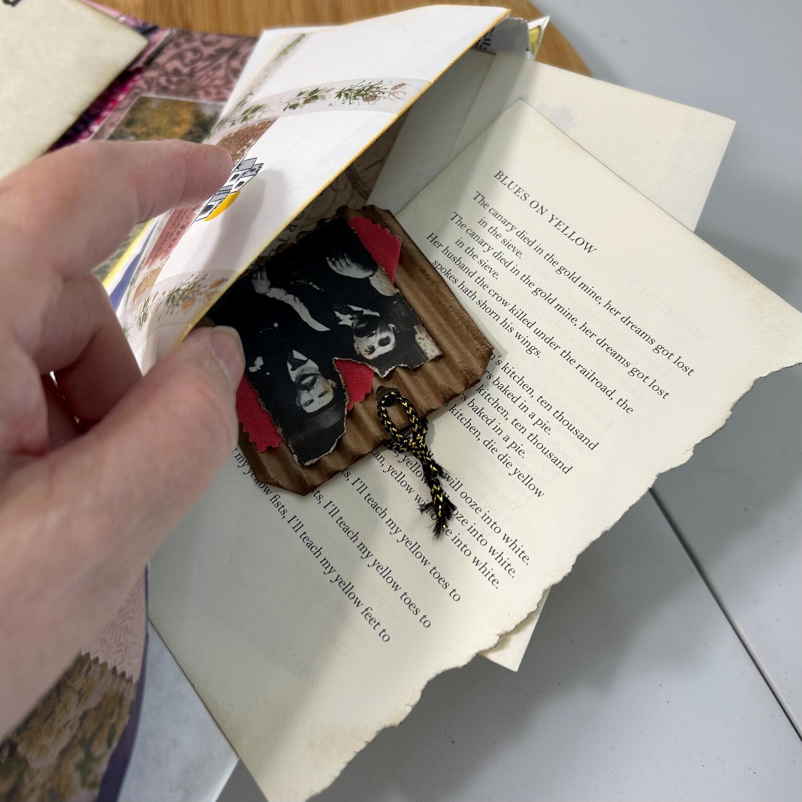 Portfolio/journal, Made From 12 Envelopes, 18 Removable Writing Pages ...