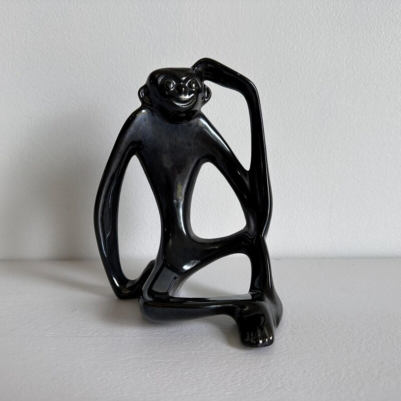 Ceramic Monkey - Etsy