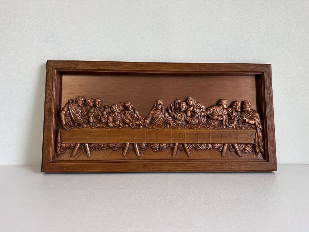 Vintage Coppercraft Guild "the Last Supper" Copper Wall Plaque ...