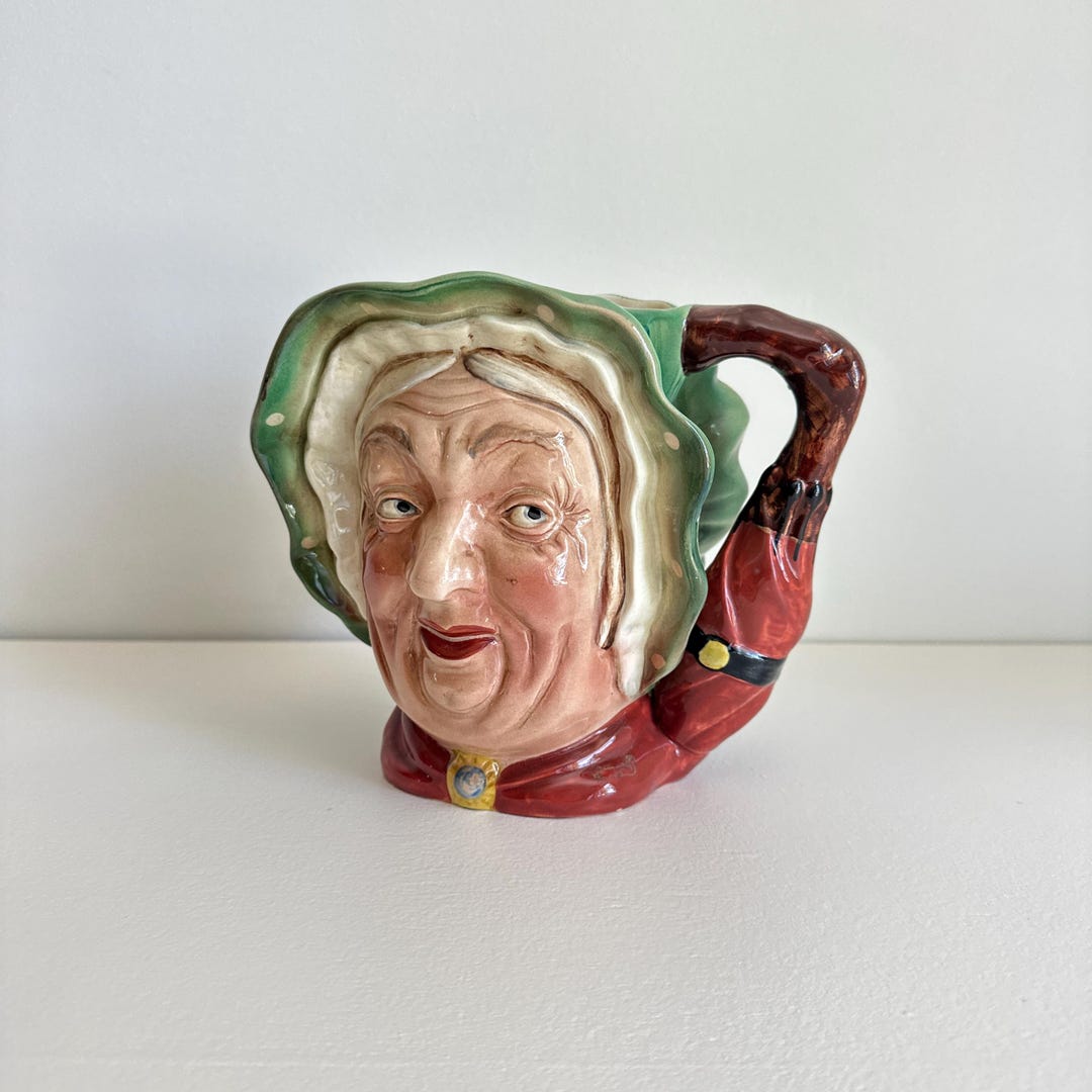 Vintage Beswick Sairey Gamp Toby Pitcher or Vase, English Pottery ...