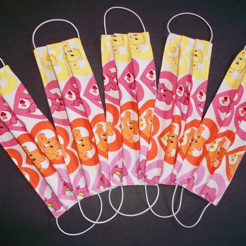 Smiley Face Happy Face Mask Reusable Cotton Face Mask With | Etsy