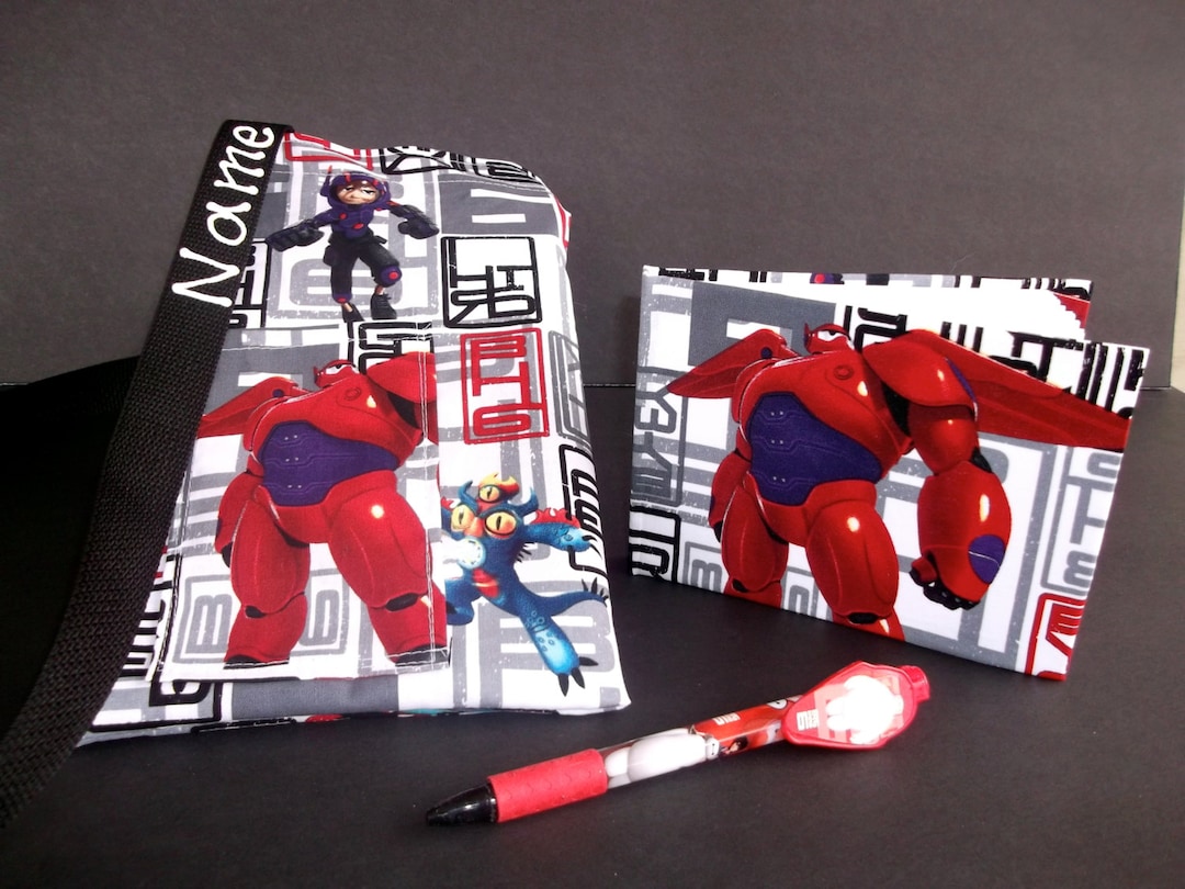 Disney Big Hero 6 Baymax Autograph Book Bag With Book, Bag and Pen ...