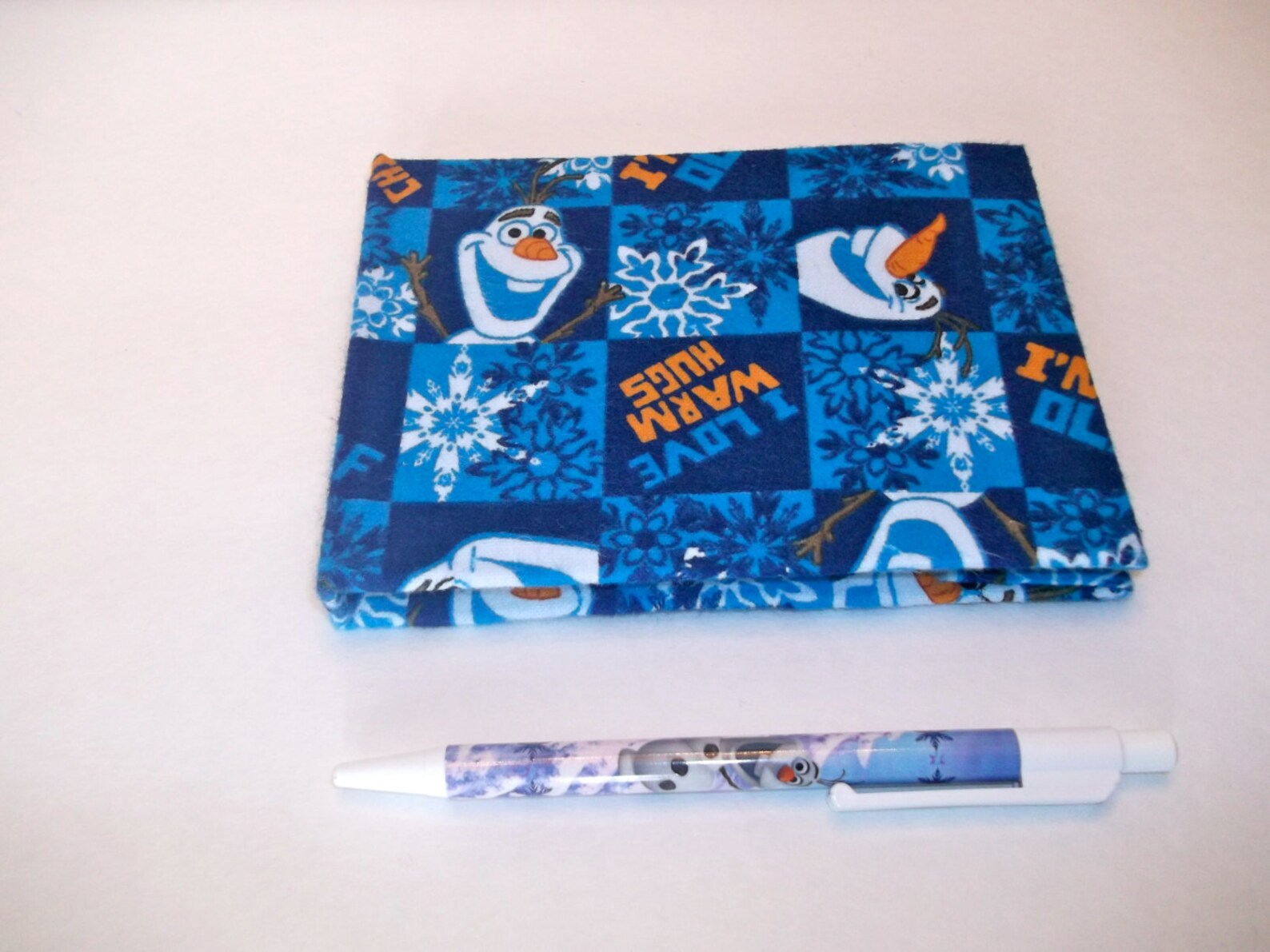 Disney Frozen Olaf Autograph Book Bag With Book and Pen PERSONALIZED ...