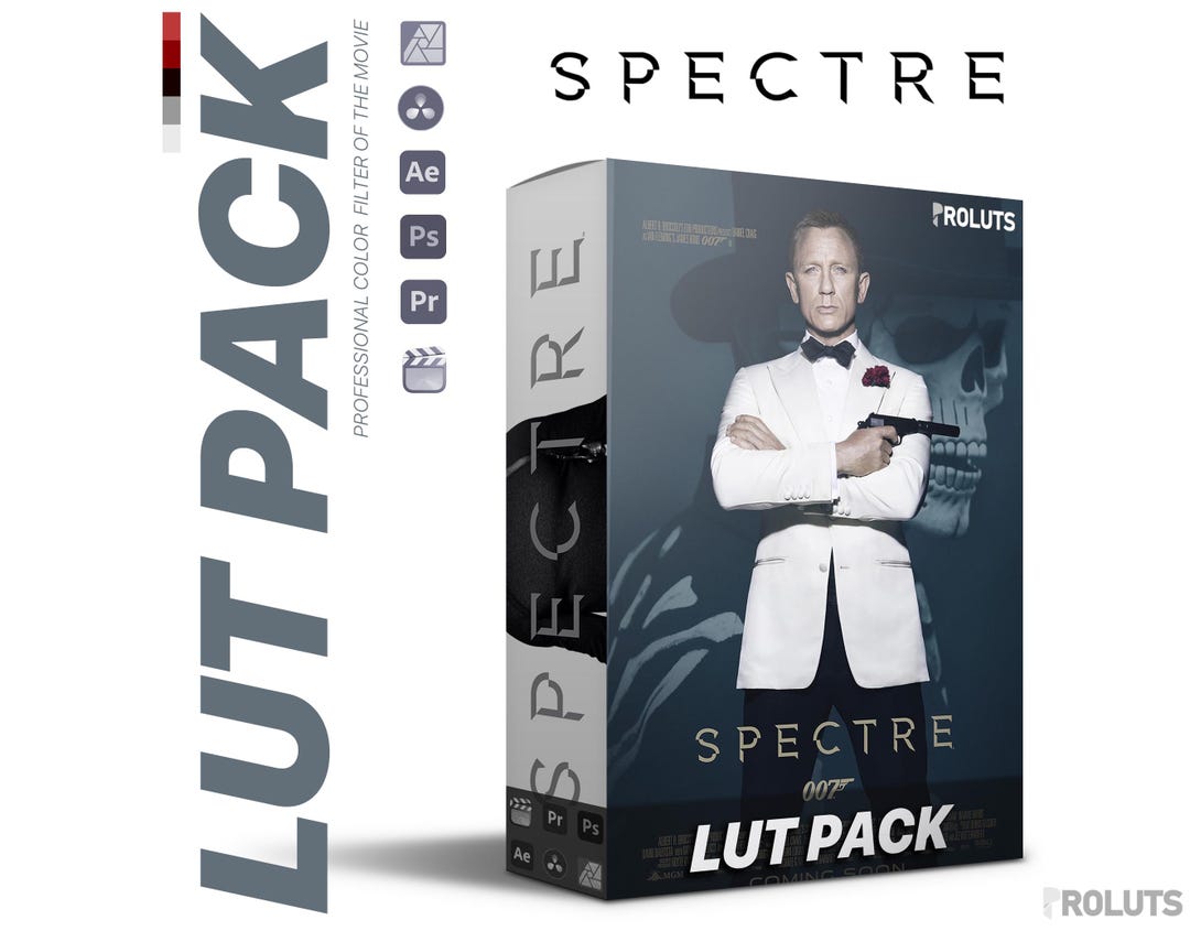 Spectre LUT Pack – Cinematic Color Grading Filters for Spy, Thriller ...