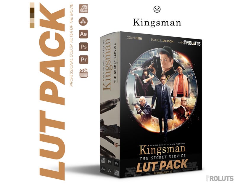 Kingsman: the Secret Service LUT Pack – Cinematic Color Grading Filters ...