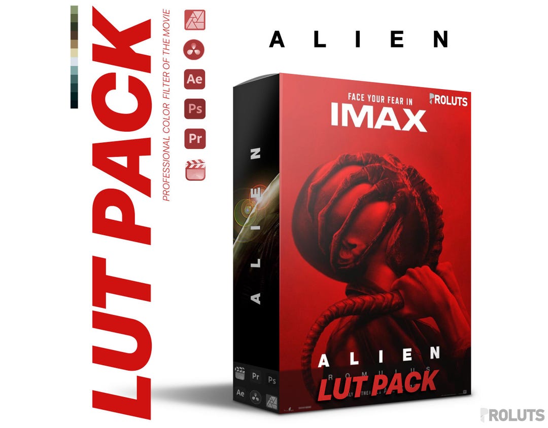 Alien LUT Pack – Cinematic Color Grading Filters for Sci-fi, Horror ...