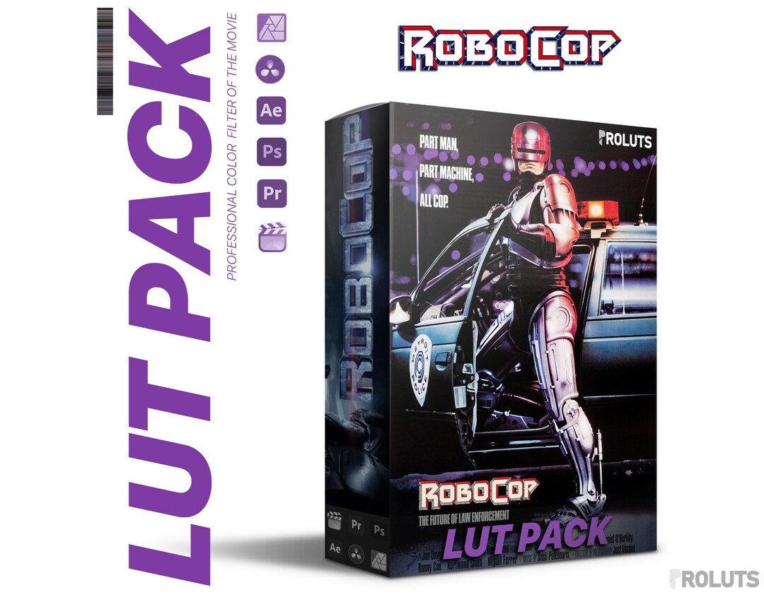 Robocop LUT Pack – Cinematic Color Grading Filters for Sci-fi, Action ...