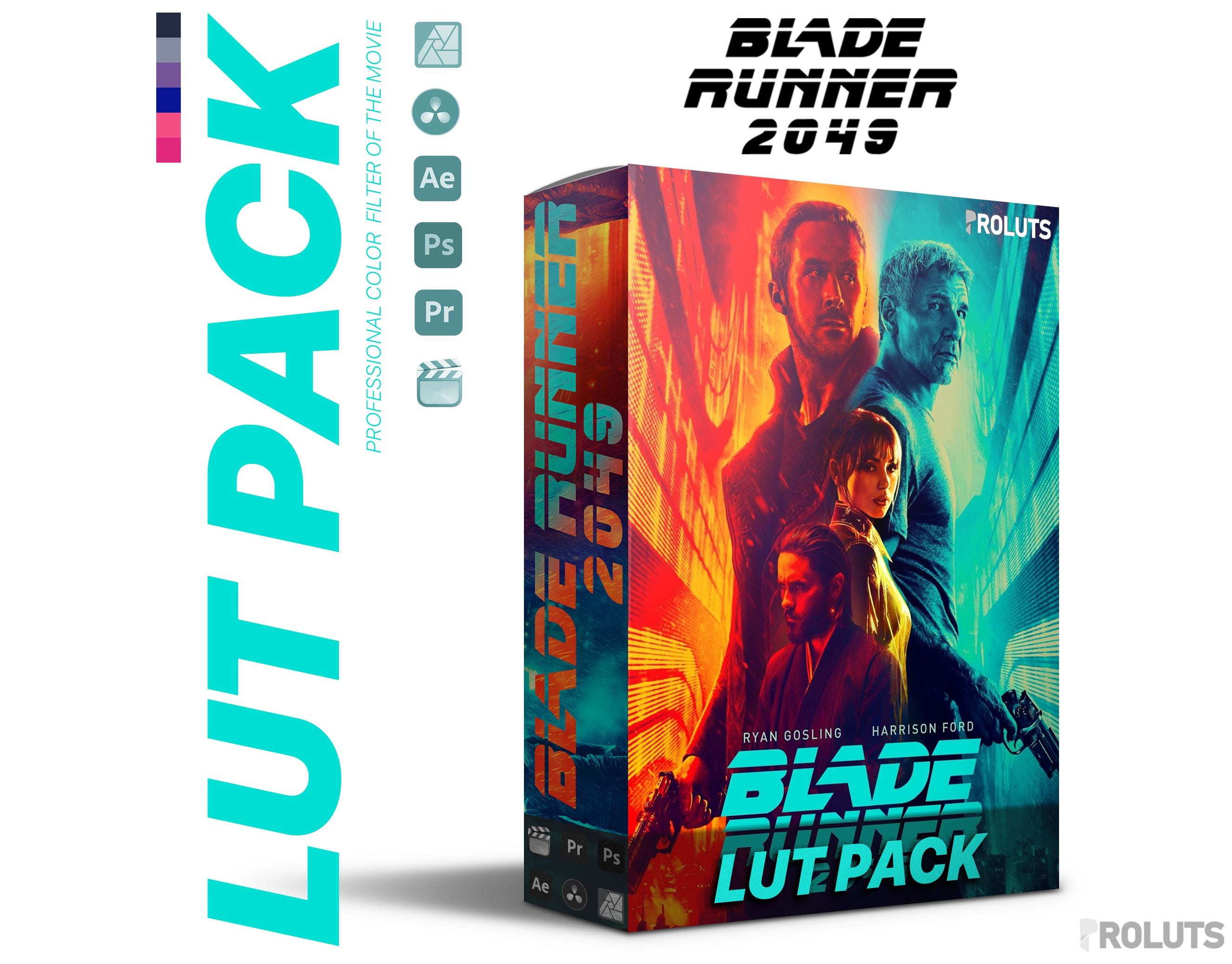 Blade Runner 2049 LUT Pack – Futuristic Cinematic Color Grading Filters ...