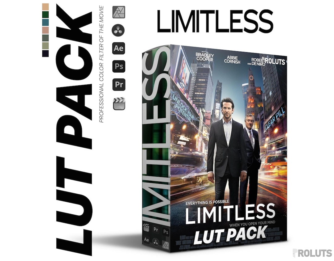 Limitless LUT Pack – Cinematic Color Grading Filters for Sci-fi ...