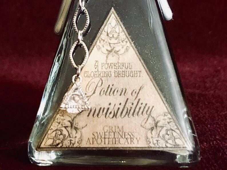 Potion of Invisibility A Color Change Magical Potion Bottle | Etsy