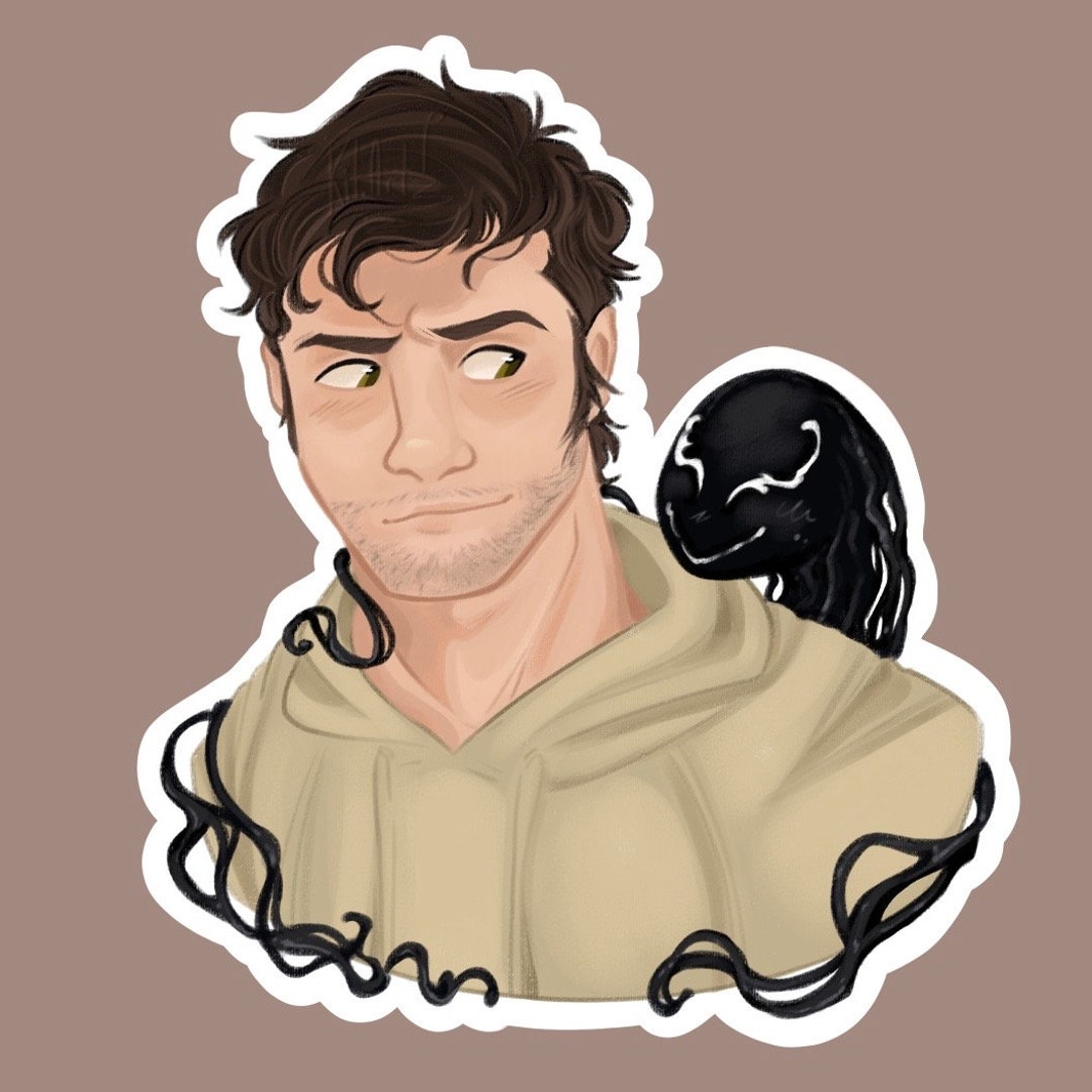 Eddie Brock & Chibi Venom | MARVEL: VENOM Movie Matte Sticker - Etsy