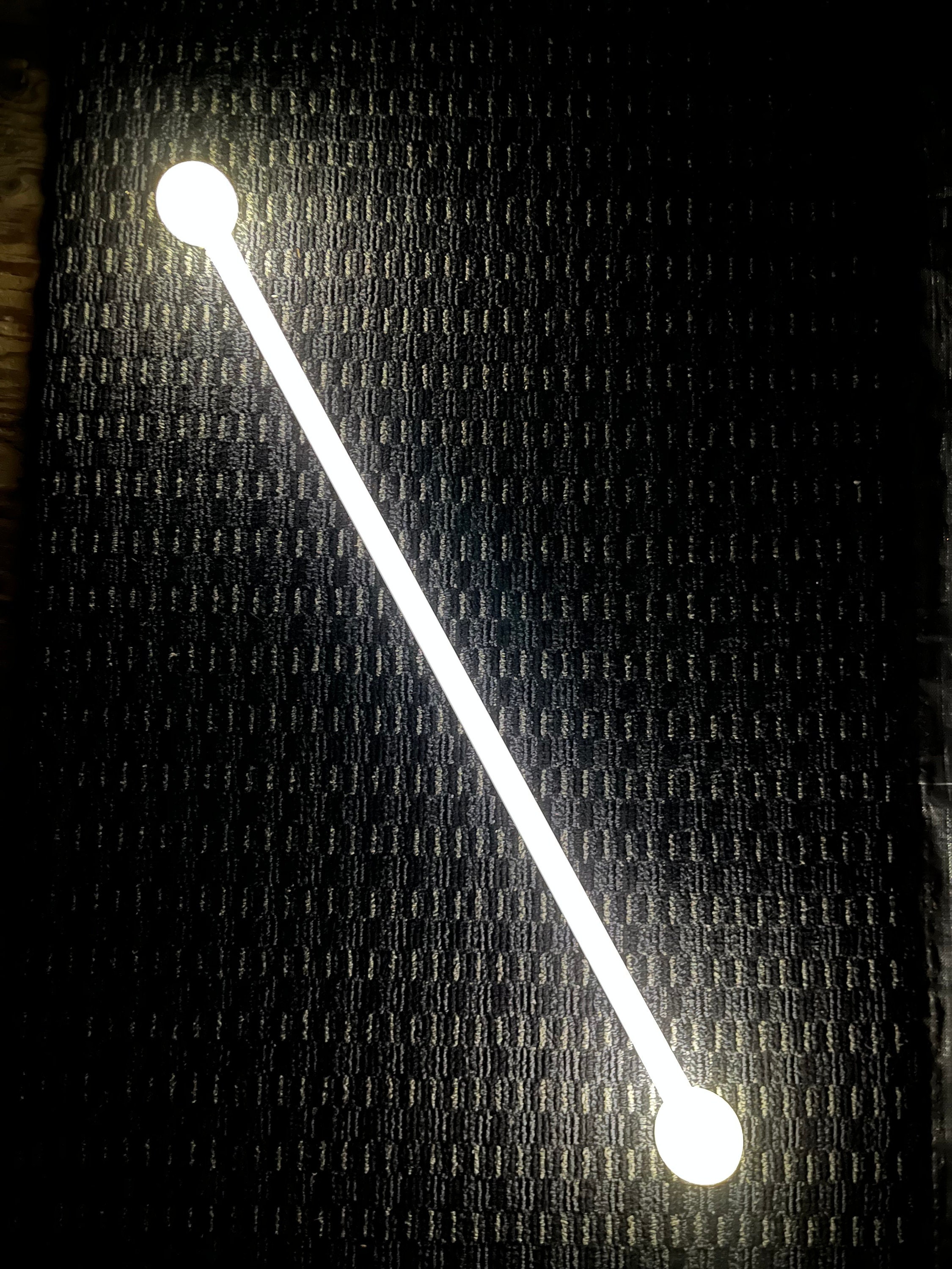 LED Fiber-optic Glow Staff 4ft 7in | Light up Flow Staff | LED Baton ...