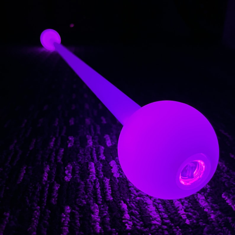LED Fiber Optic Glow Staff 3 Foot 11 Inches | Light up Flow Staff ...