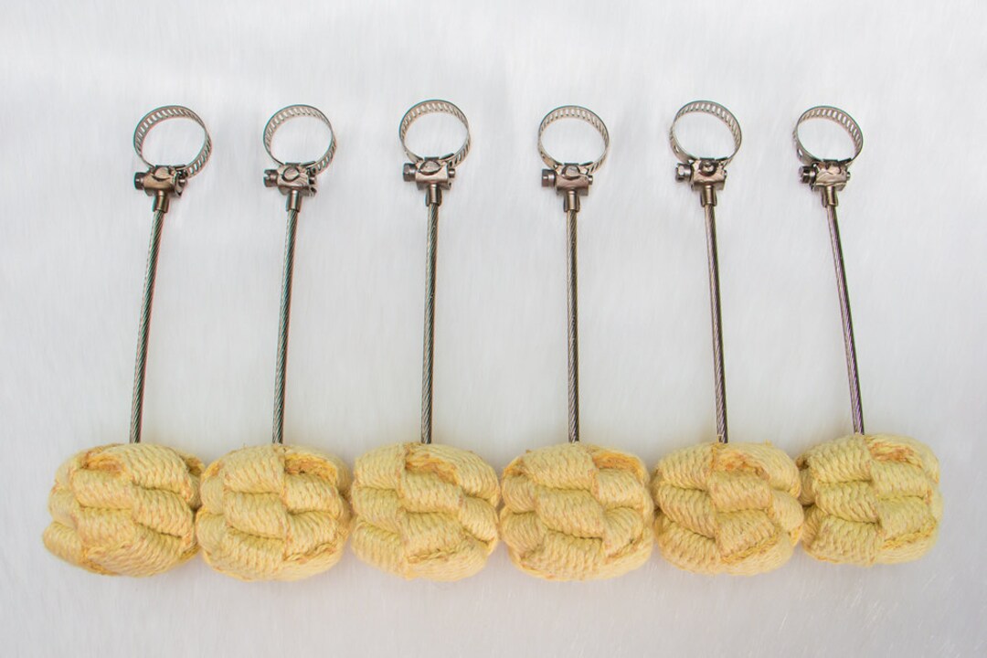 6 Pele Fire Hoop Wicks. Attachable Affordable Fire Wicks for Your Hula ...