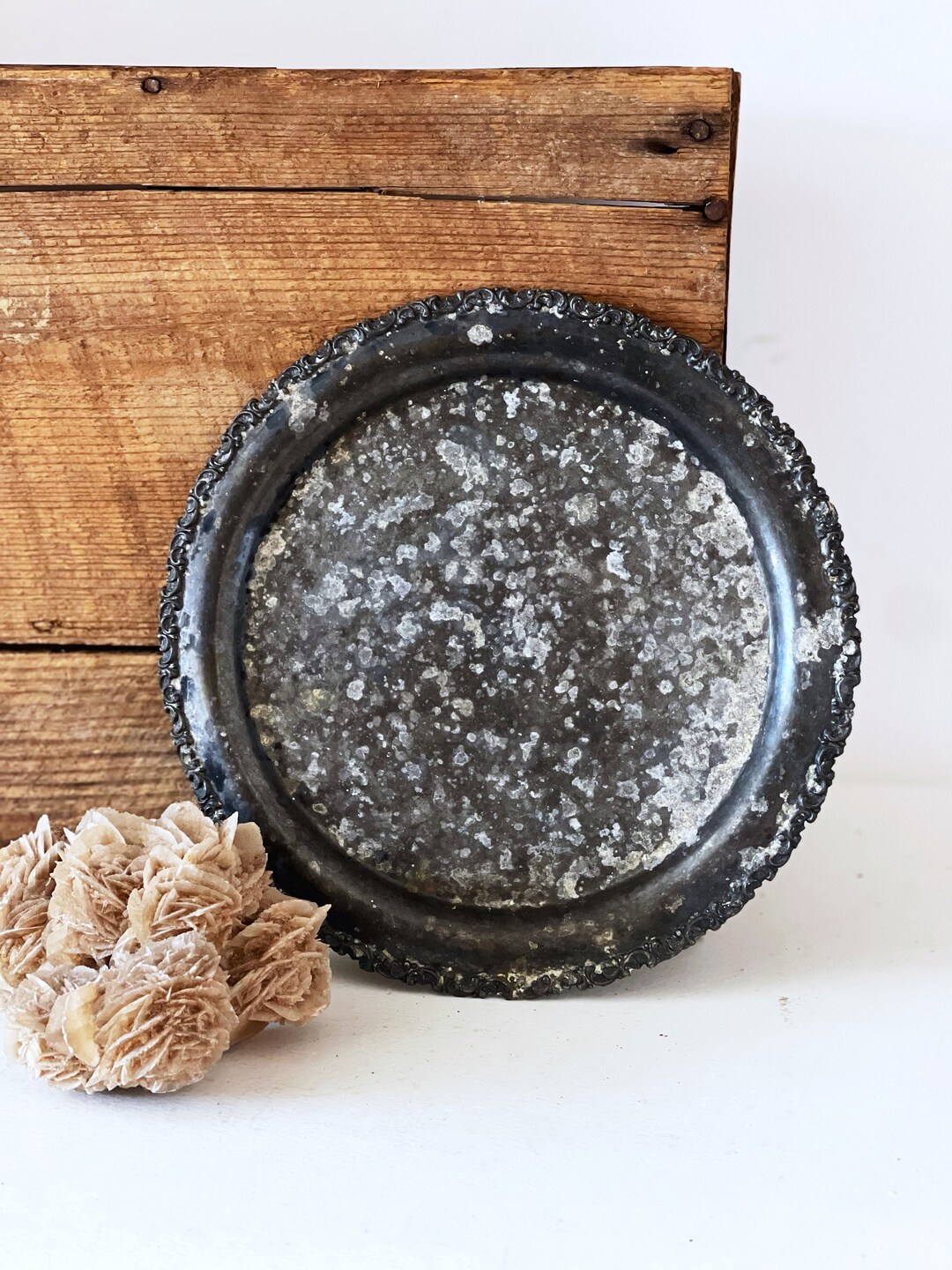 Vintage Small Tray Silverplate | Dresser Entryway Catchall | Barware ...