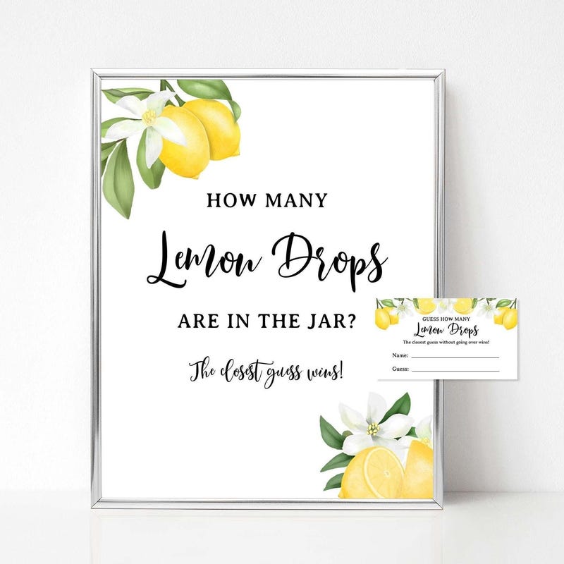 Lemon Drops - Etsy
