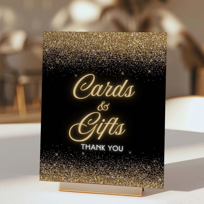 Confetti Card Sign - Etsy