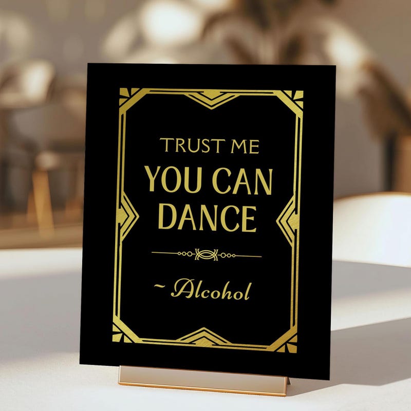 You Can Dance Sign - Etsy