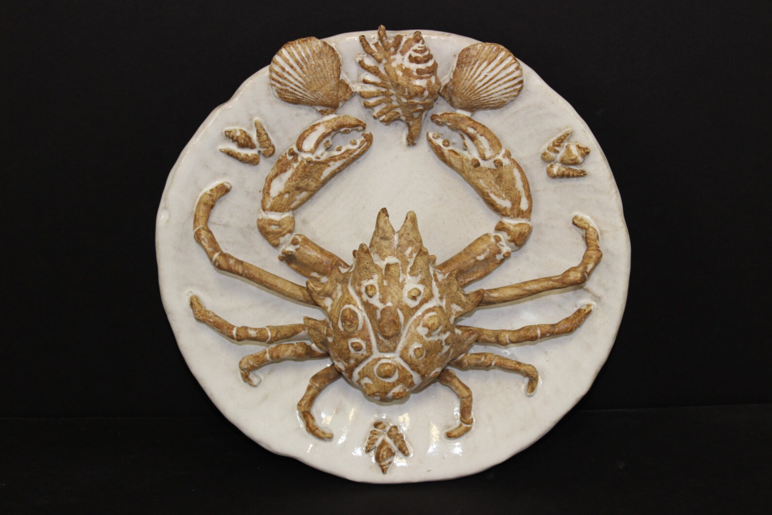 Pallisy Style Ceramic Spider Crab Platter by Shayne Greco. - Etsy