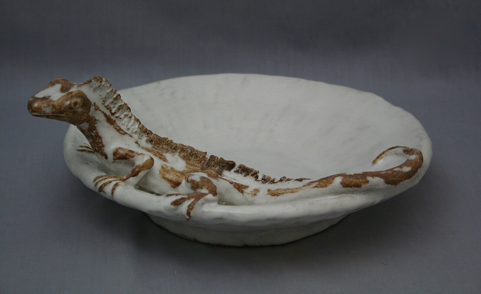 Ceramic Gecko Plate by Shayne Greco Beautiful Mediterranean Glazed ...
