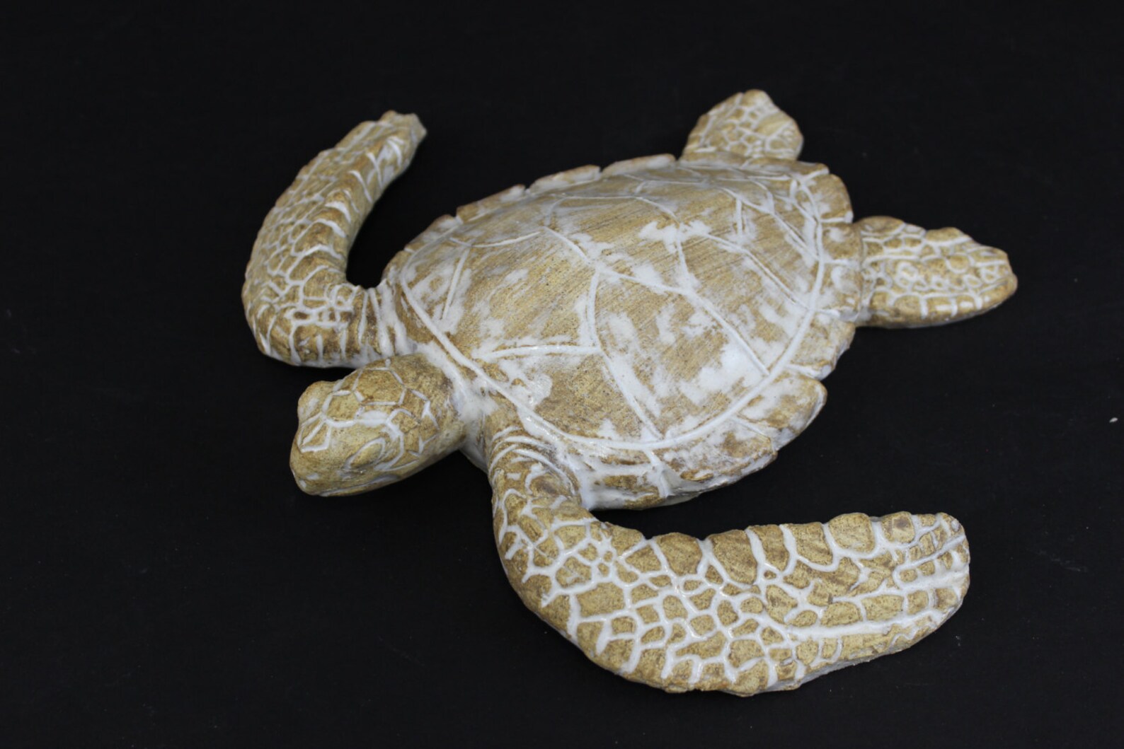 Small Hand Made Ceramic Sea Turtle Wall Hanging/coffee Table - Etsy