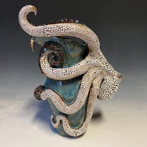 Octopus Pitcher in Ocean Blue - Etsy