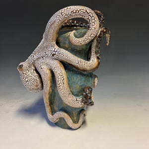 Octopus Pitcher in Ocean Blue - Etsy