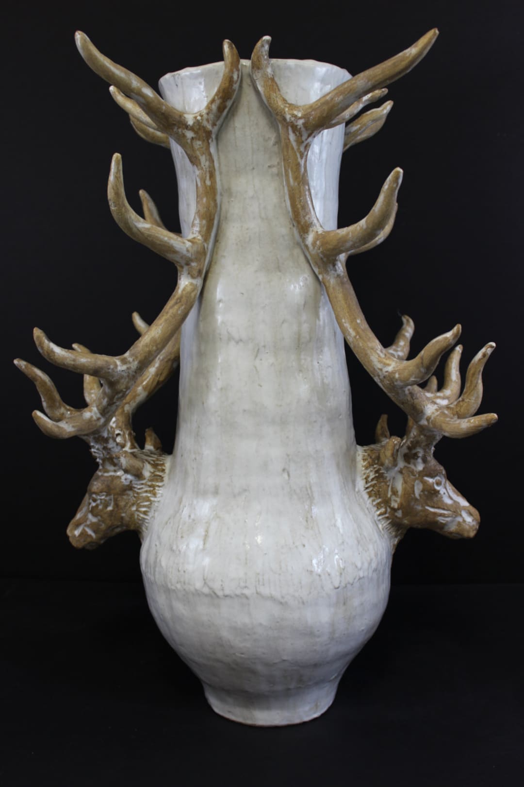 Giant Ceramic Reindeer Vase by Shayne Greco Beautiful Mediterranean ...