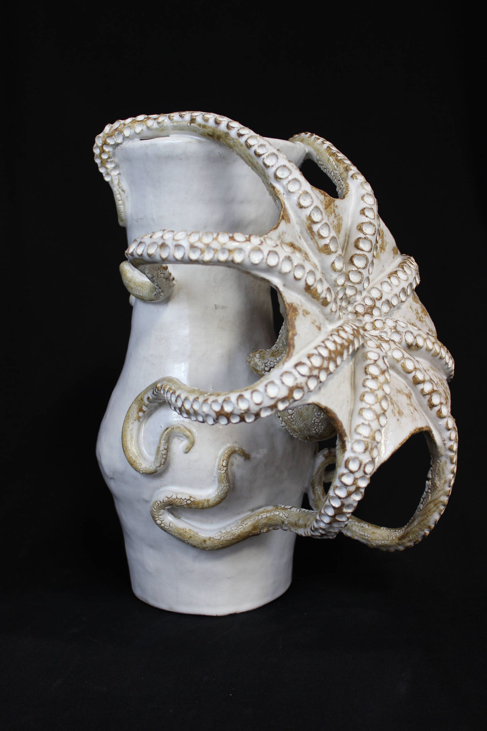 Ceramic Stoneware Octopus Pitcher - Etsy