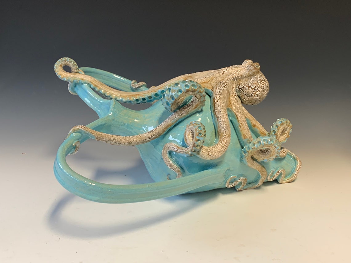 Octopus Greek Amphora - Etsy