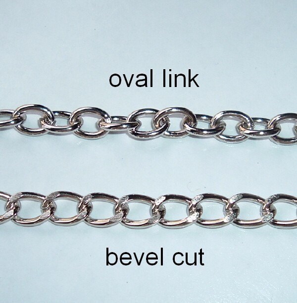 24 Inch Bevel Cut Nickel Purse Chain Free U.S. Shipping - Etsy